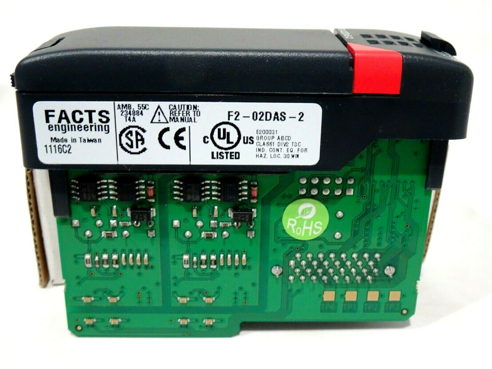 NEW FACTS ENGINEERING F2-02DAS-2 OUTPUT MODULE F202DAS2 - SB Industrial ...