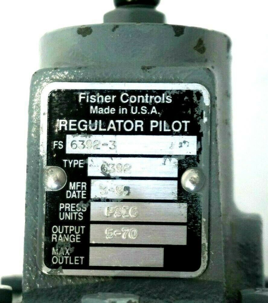 NEW FISHER 6392-3 REGULATOR PILOT 63923 - SB Industrial Supply, Inc.