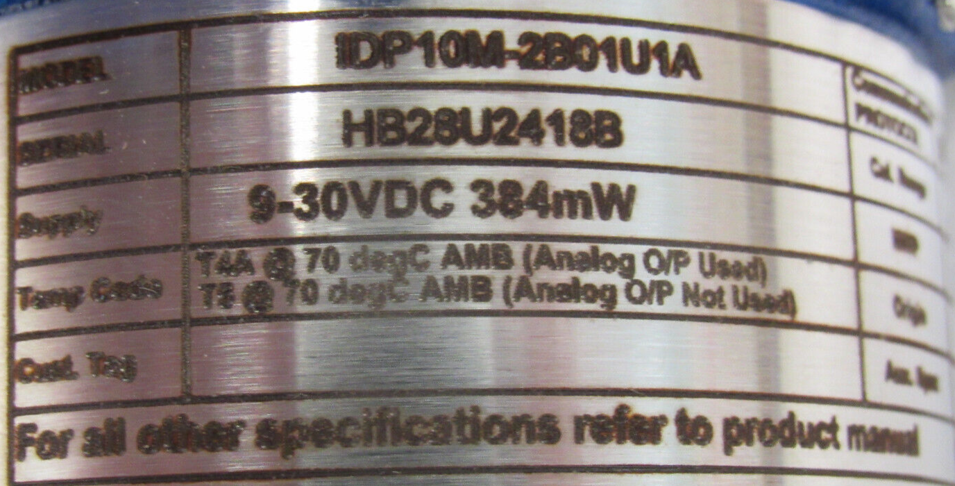 NEW FOXBORO IDP10M-2B01U1A PRESSURE TRANSMITTER IDP10M2B01U1A ...