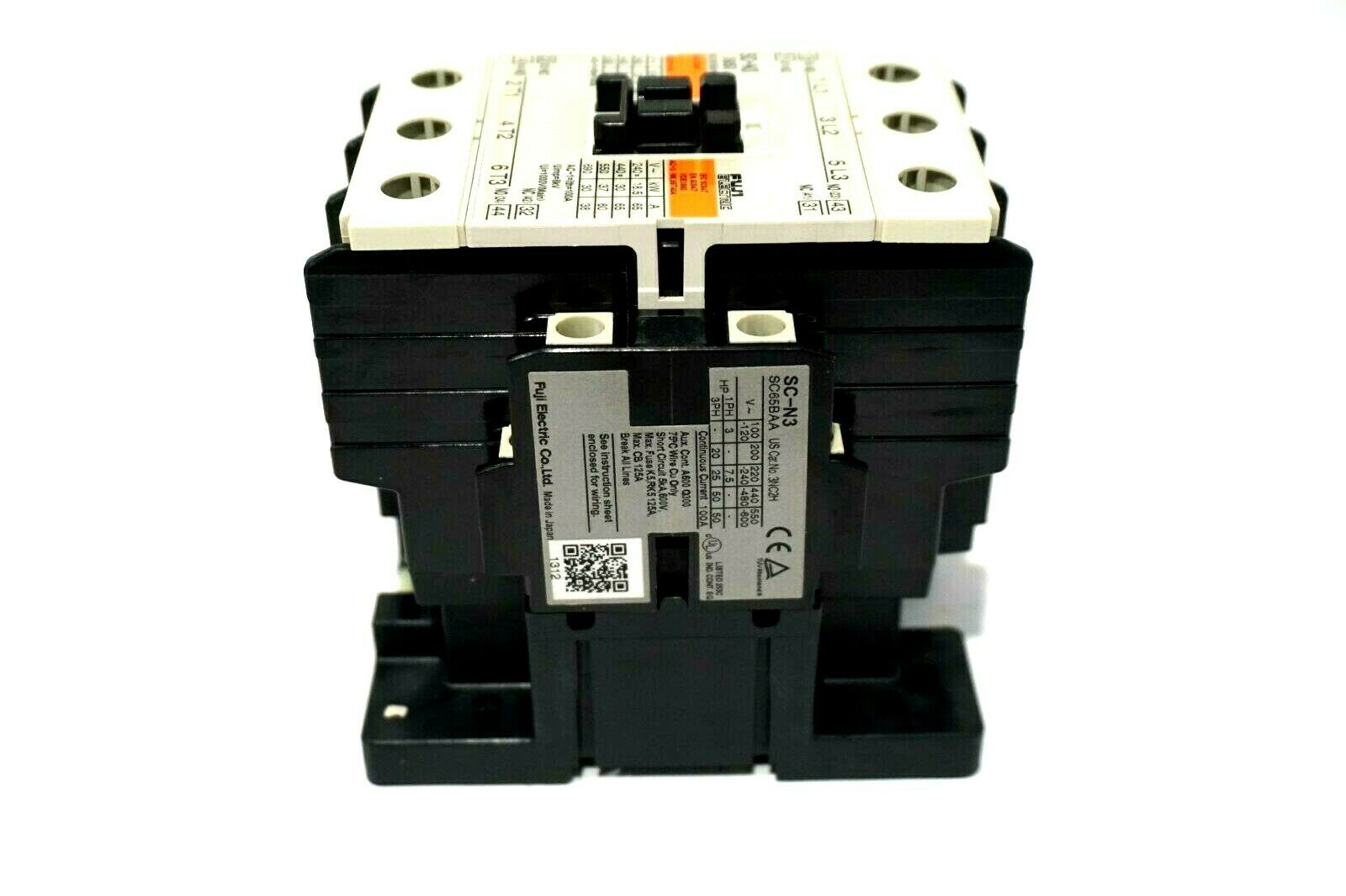 NEW FUJI ELECTRIC SC-N3/T CONTACTOR 3NC2H0B22T - SB Industrial Supply, Inc.