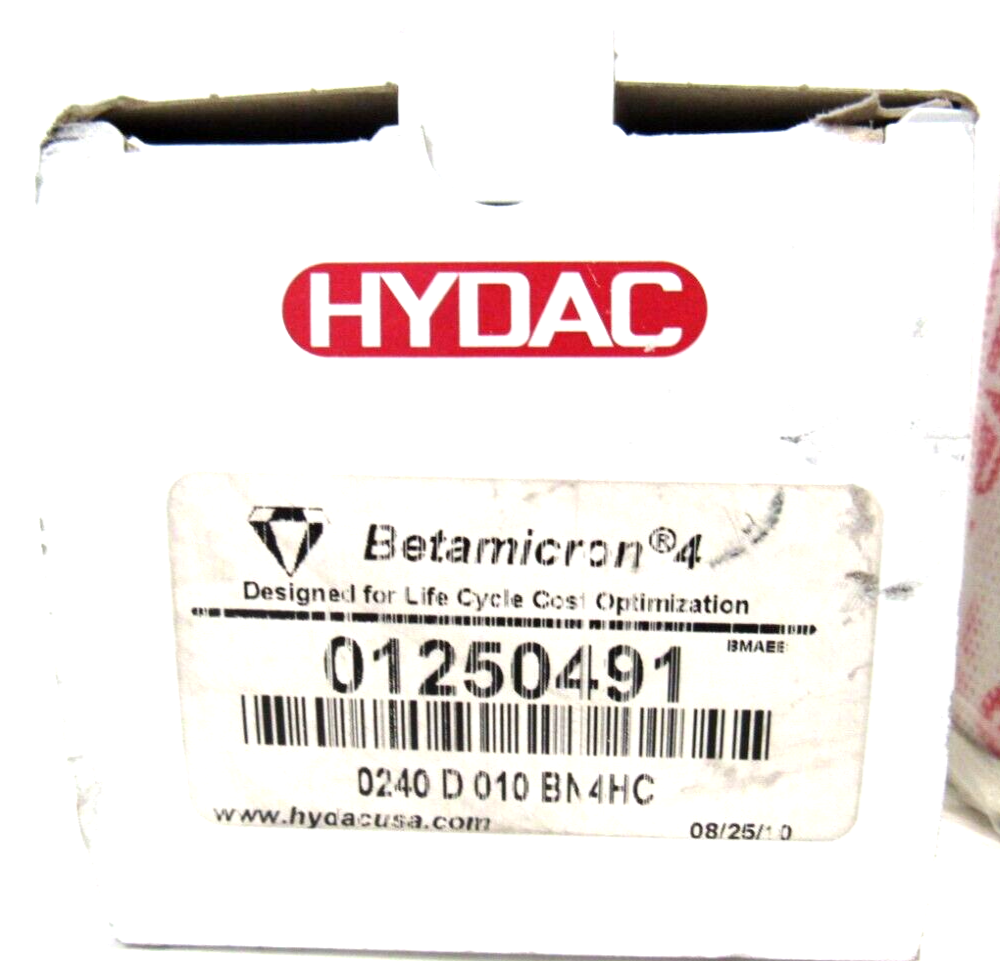 NEW HYDAC 0240 D 010 BN4HC FILTER ELEMENT 01250491 0240D010BN4HC - SB ...