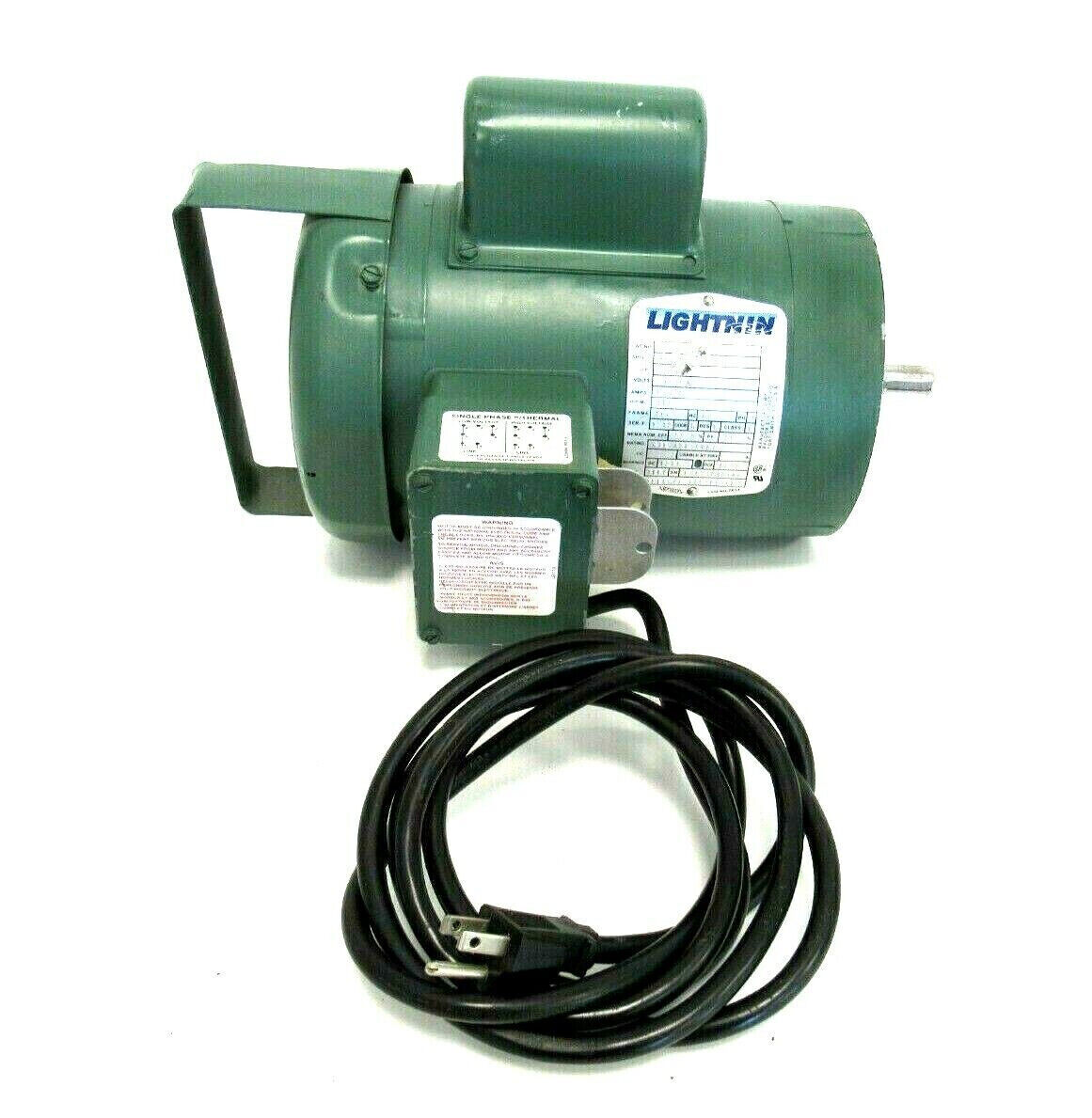 NEW LIGHTNIN 272875PSP MOTOR 1750 RPM .25HP 115/230V - SB Industrial ...