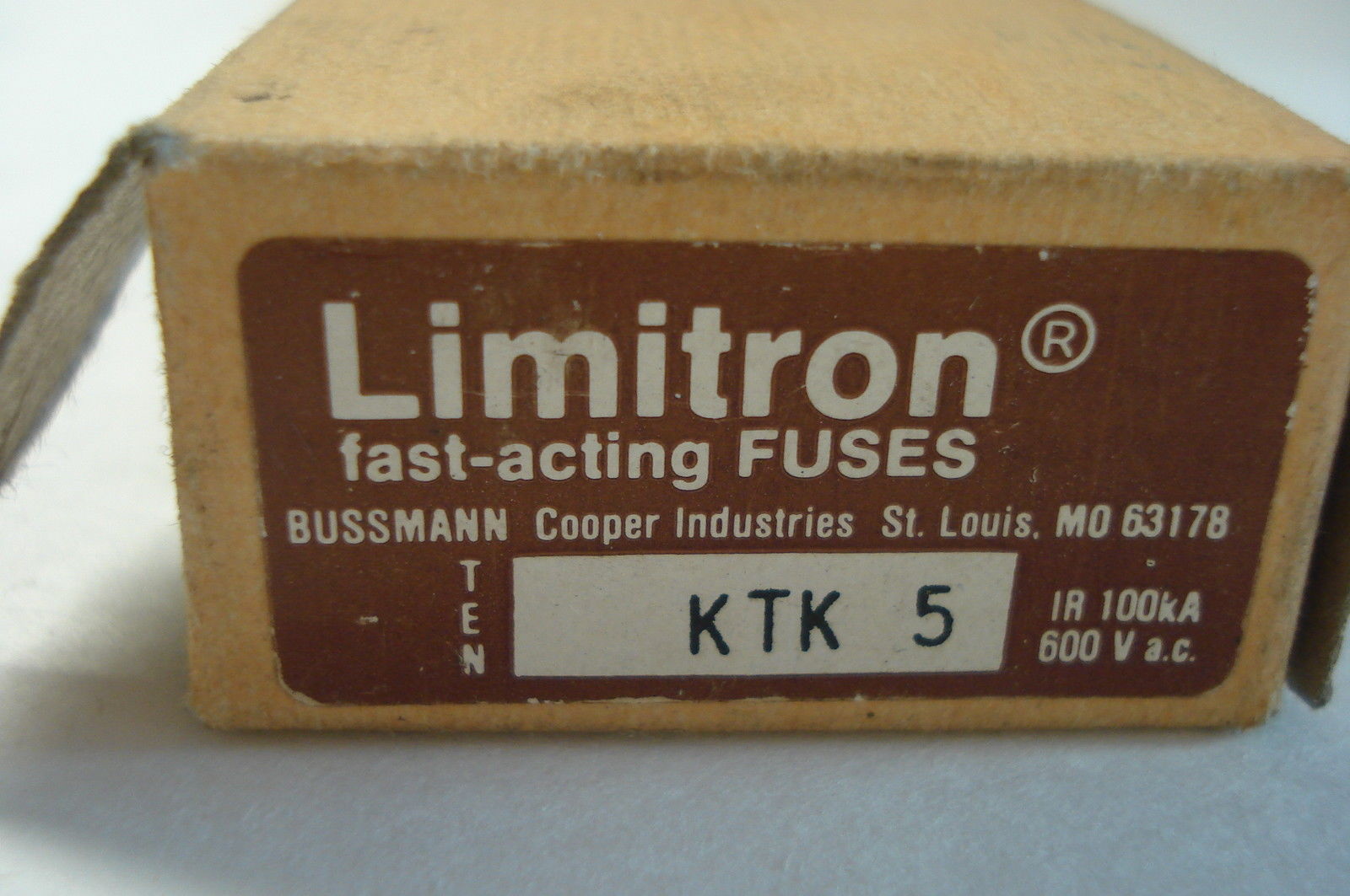 NEW LIMITON KTK 5 FUSES KTK5 QTY: 7 - SB Industrial Supply, Inc.
