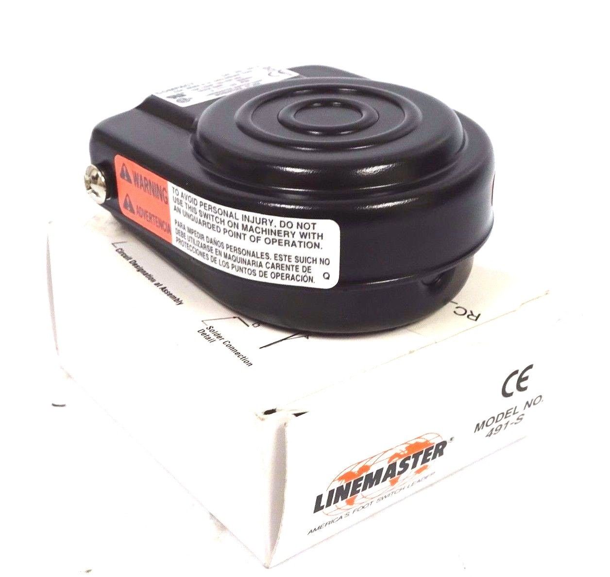 NEW LINEMASTER 491-S FOOT SWITCH - SB Industrial Supply, Inc.