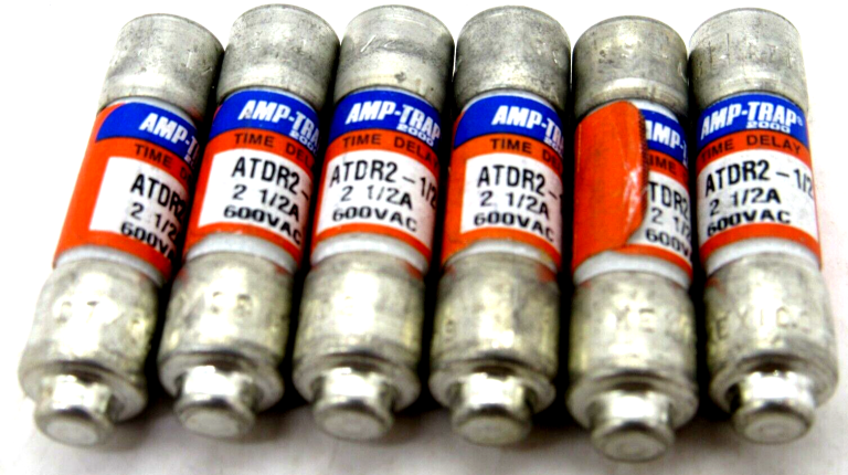 NEW LOT OF 6 FERRAZ SHAWMUT ATDR2 2 1/2 FUSES ATDR2212 - SB Industrial ...