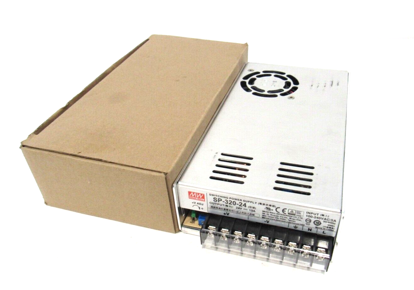 NEW MEAN WELL SP-320-24 POWER SUPPLY SP32024 - SB Industrial Supply, Inc.