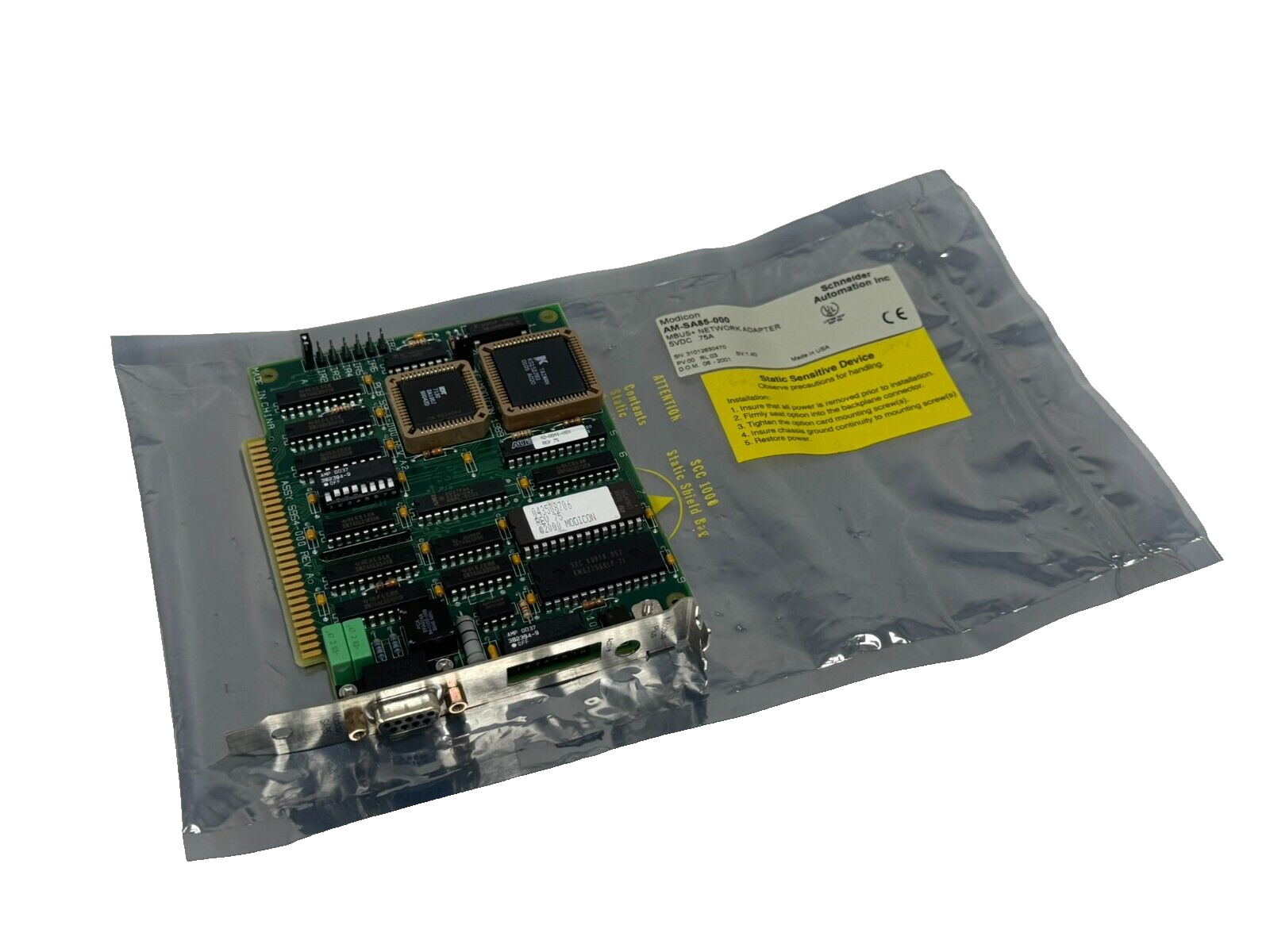 NEW MODICON AM-SA85-000 MBUS+ NETWORK ADAPTER AMSA85000 - SB Industrial ...