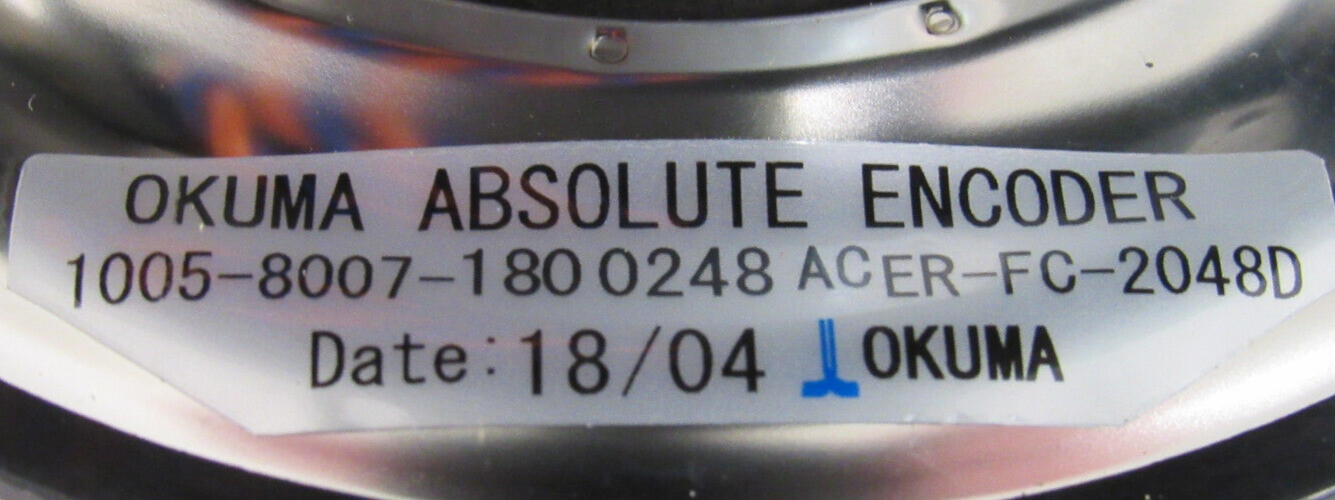 NEW OKUMA 1005-8007-180-0248 ENCODER ER-FC-2048D A005-8007-01-011 - SB ...