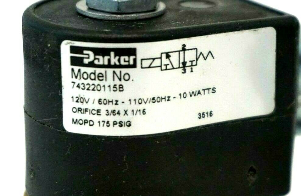 NEW PARKER 743220115B CYCLONE VALVE - SB Industrial Supply, Inc.