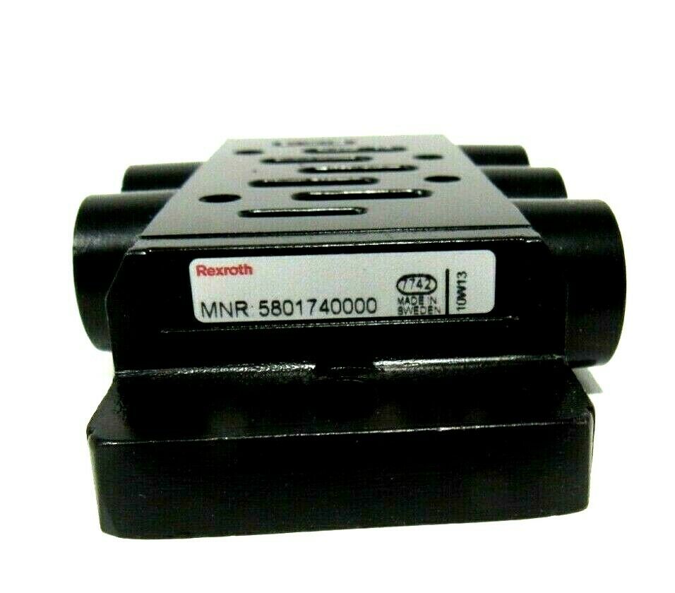 NEW REXROTH 5801740000 MANIFOLD - SB Industrial Supply, Inc.