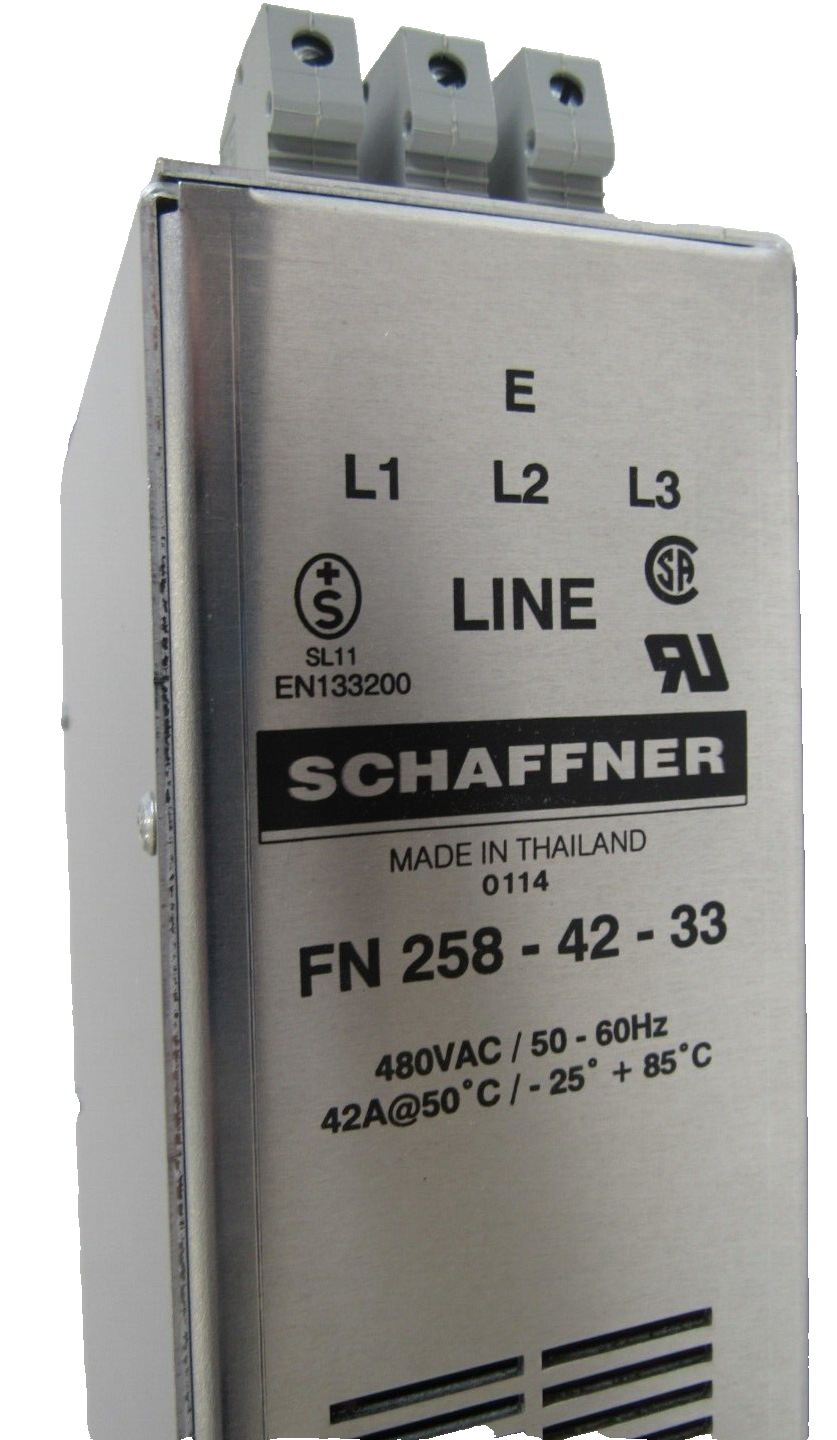 NEW SCHAFFNER FN258-42-33 RFI POWER LINE FILTER FN2584233 - SB ...