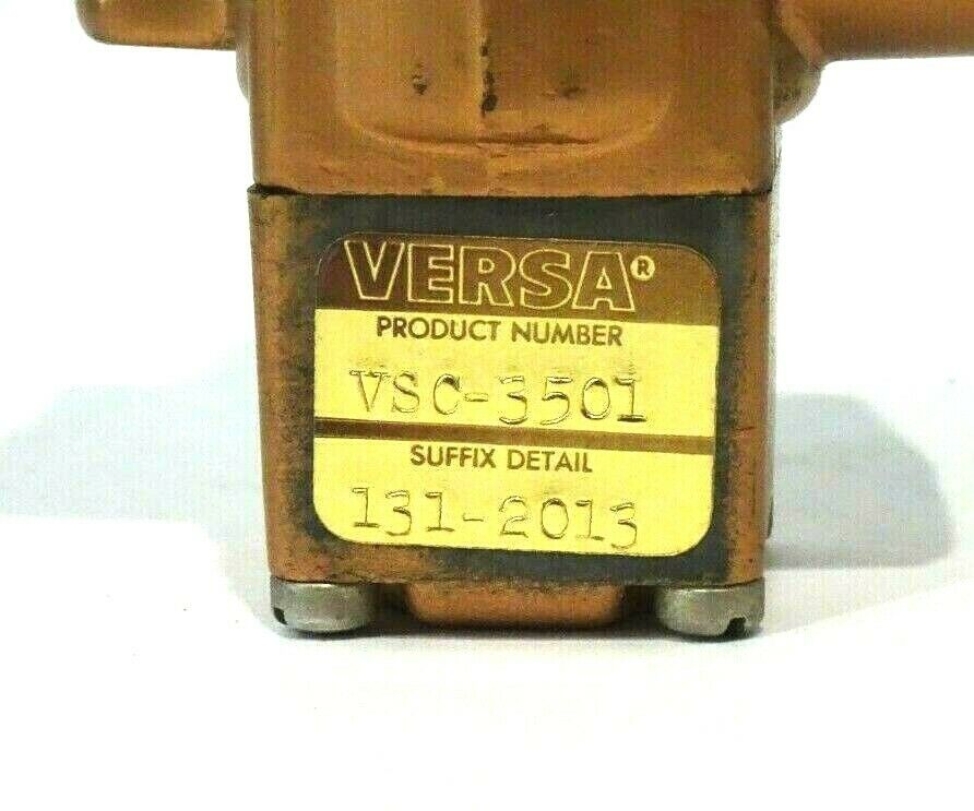 NEW VERSA VALVE VSC-3501 3-WAY VALVE VSC3501 - SB Industrial Supply, Inc.