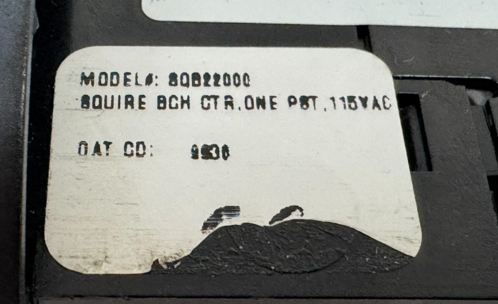 USED DANAHER / VEEDER ROOT 8QB22000 COUNTER 8CH 115VAC - SB Industrial ...