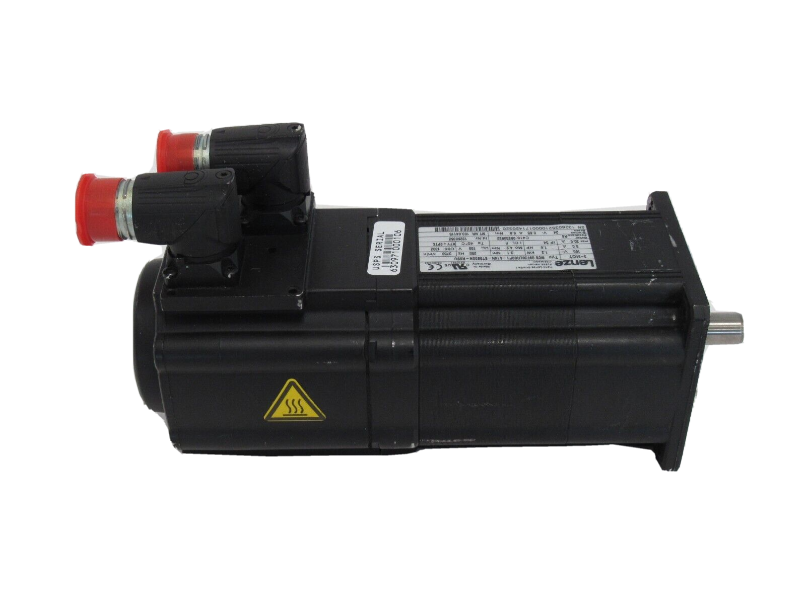 USED LENZE MCS 09F38LRS0P1-A14N-ST5S00N-R0SU SERVO MOTOR - SB ...