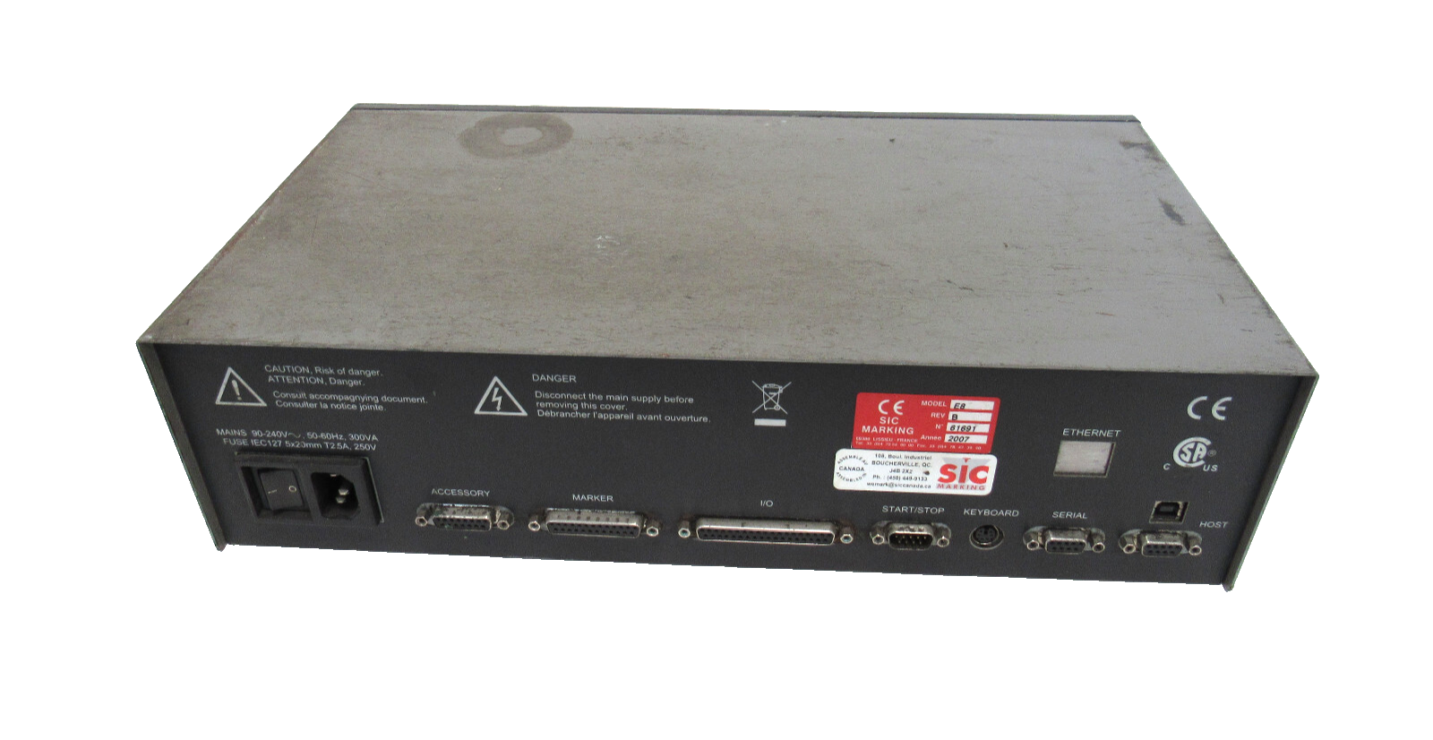 USED SIC MARKING E8 CONTROLLER - SB Industrial Supply, Inc.