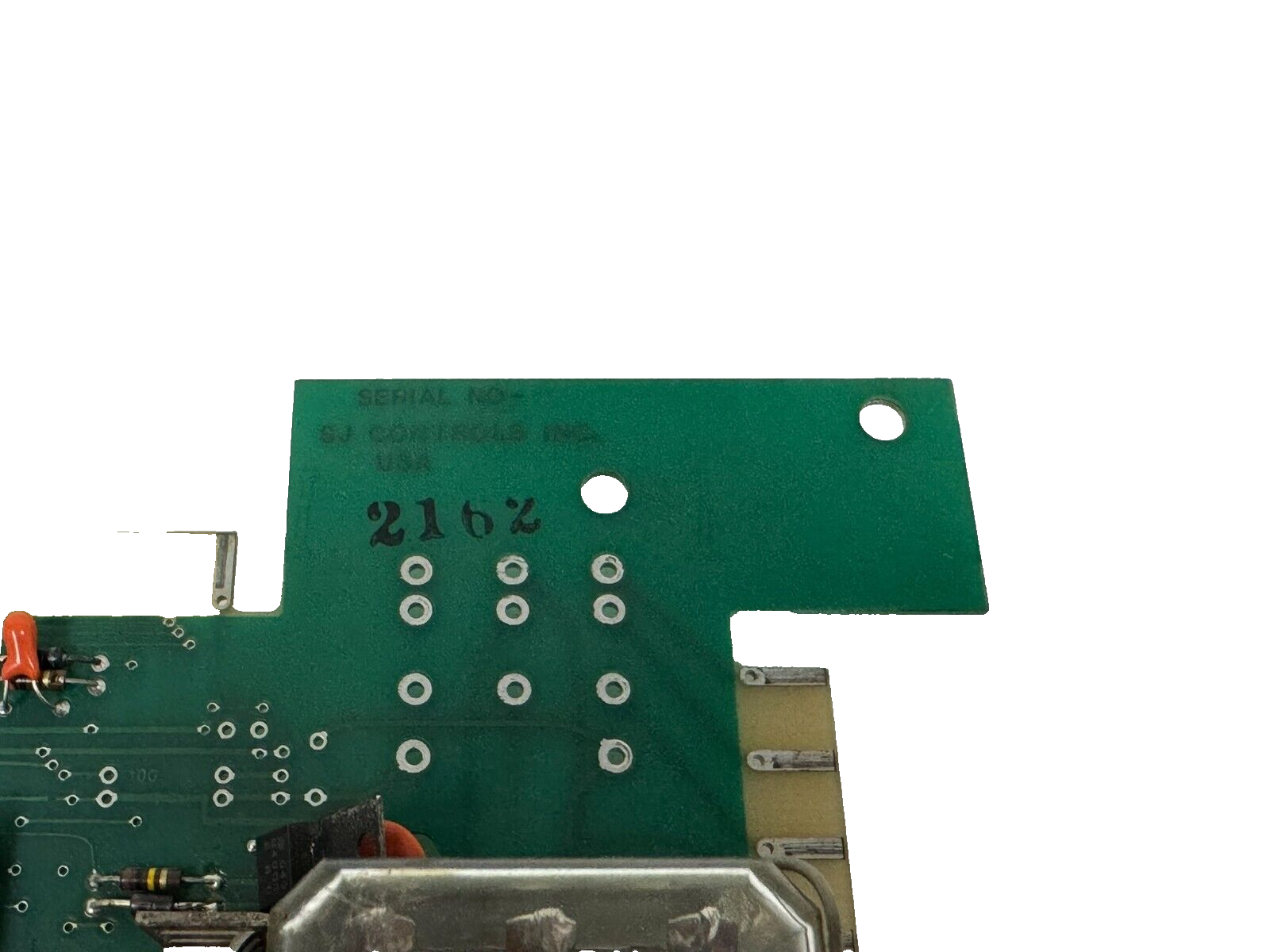 USED SJ CONTROLS 2162 CONTROL BOARD 52723 - SB Industrial Supply, Inc.