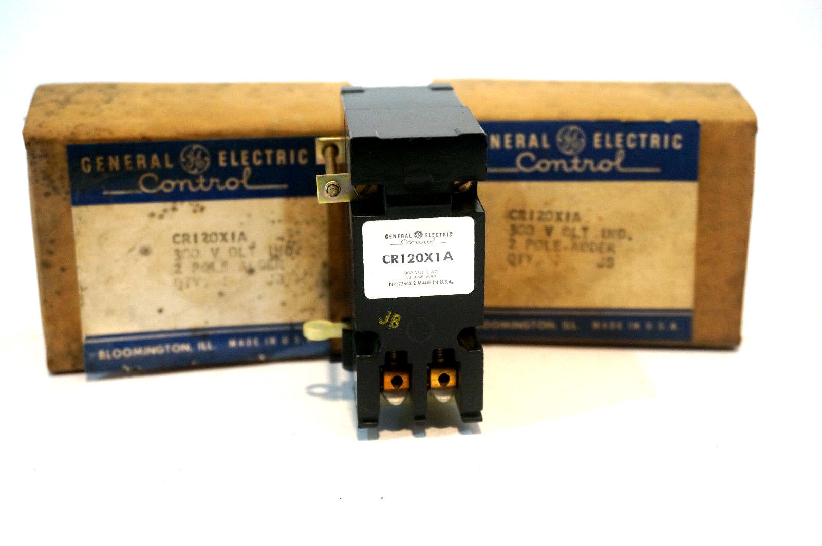 2 NEW GENERAL ELECTRIC CR120X1A RELAY ADDER BLOCK - SB Industrial ...