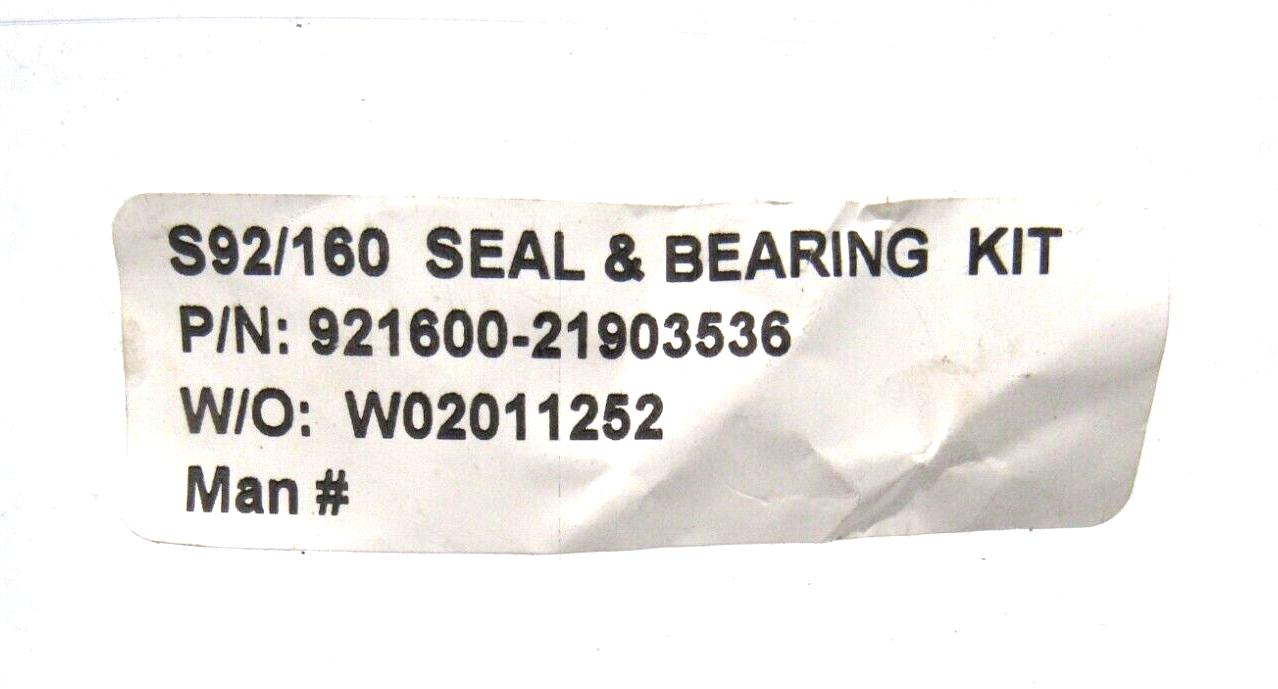 NEW BRAY 921600-21903536 REPAIR KIT 92160021903536 - SB Industrial ...