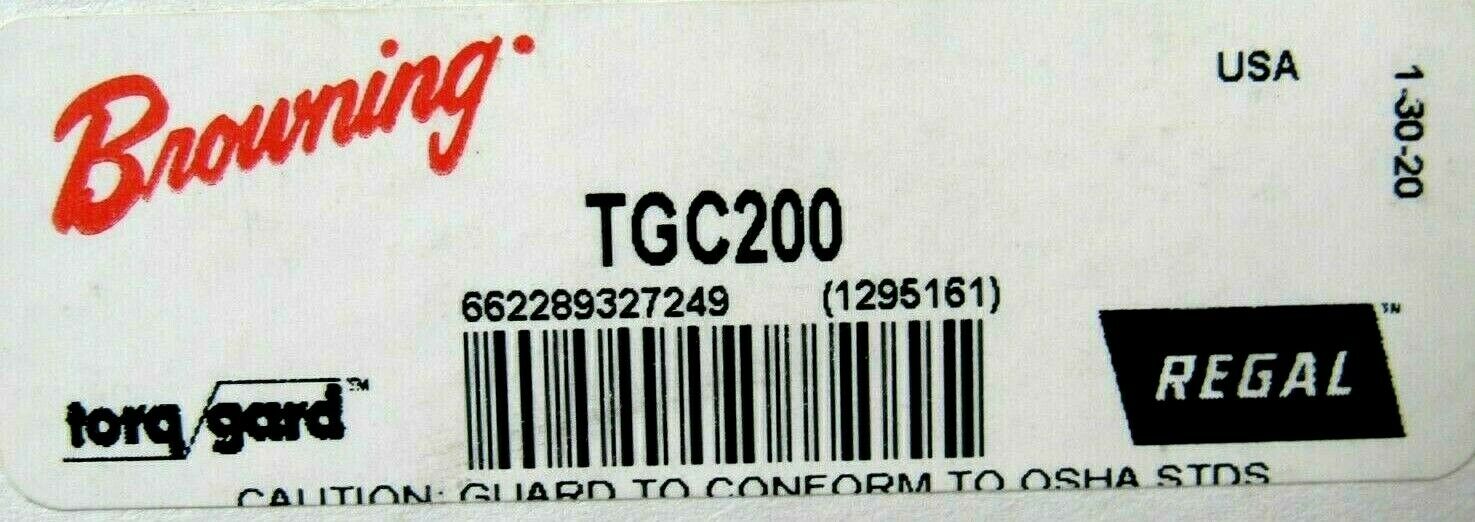 NEW BROWNING TGC200 TORQ/GARD OVERLOAD CLUTCH - SB Industrial Supply, Inc.
