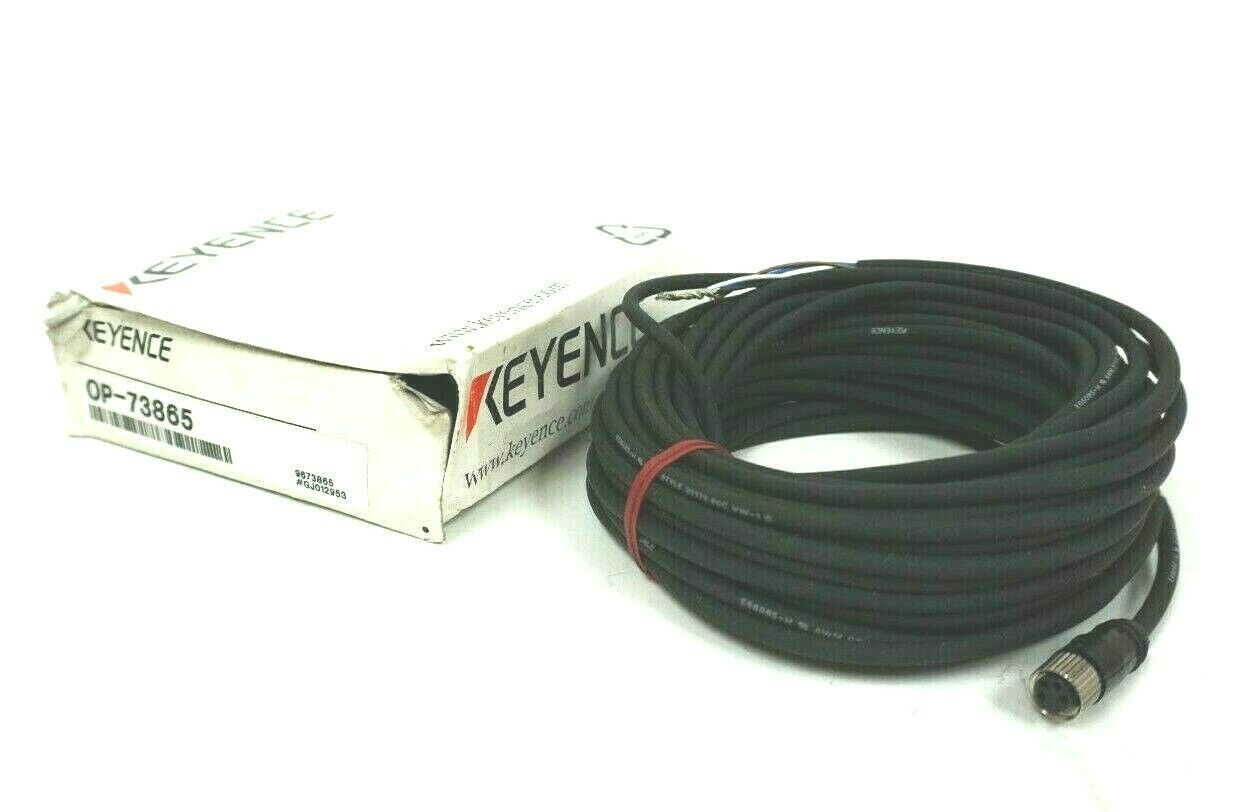 NEW KEYENCE OP-73865 SENSOR CABLE OP73865 - SB Industrial Supply, Inc.