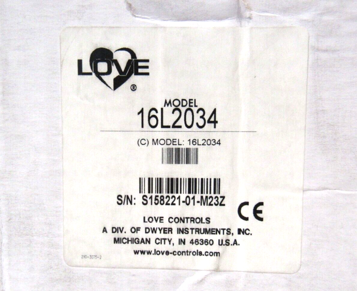 NEW LOVE CONTROLS 16L2034 TEMPERATURE CONTROLLER - SB Industrial Supply ...