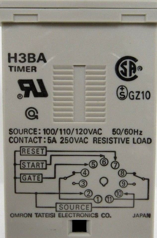 NEW OMRON HB3A TIMER 0.5S TO 100H 100/110/120VAC - SB Industrial Supply ...