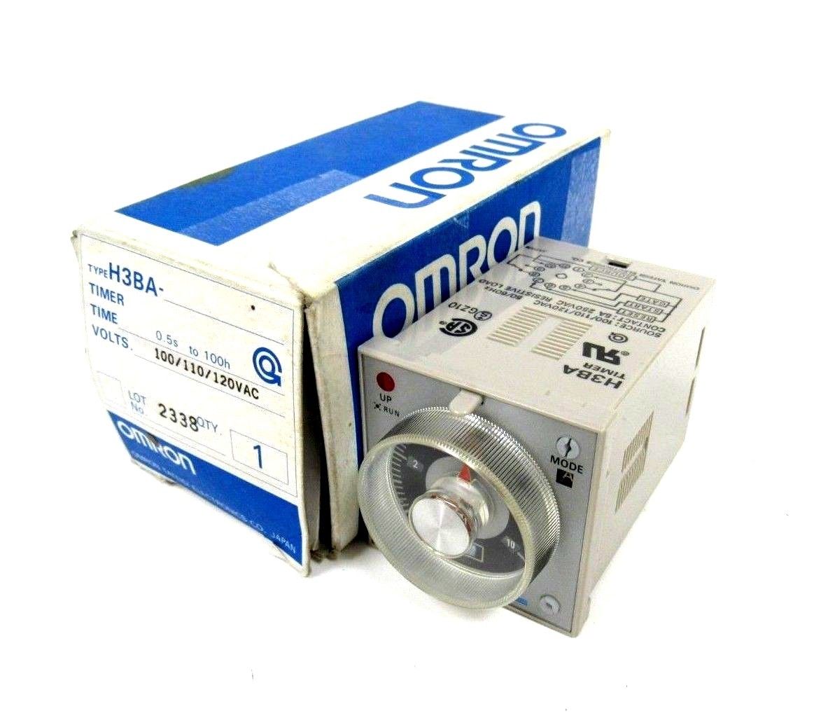 NEW OMRON HB3A TIMER 0.5S TO 100H 100/110/120VAC - SB Industrial Supply ...