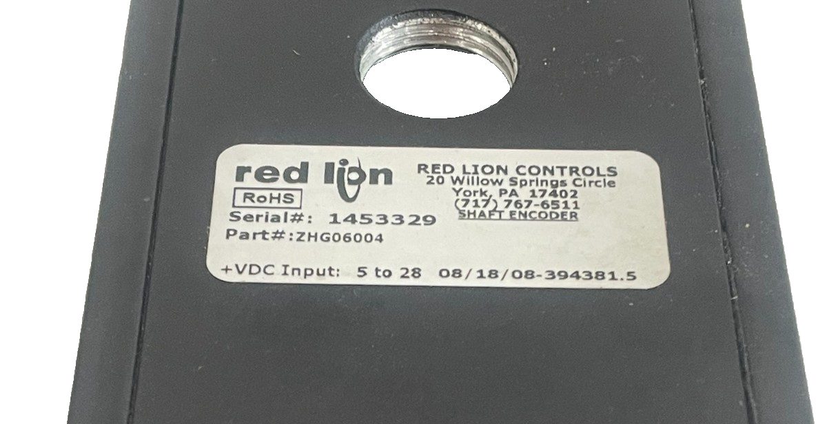 NEW RED LION CONTROLS ZHG06004 ENCODER - SB Industrial Supply, Inc.