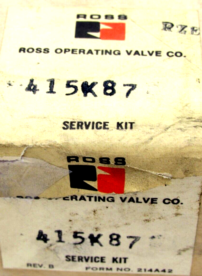 NEW ROSS CONTROLS 415K87 SERVICE KIT - SB Industrial Supply, Inc.