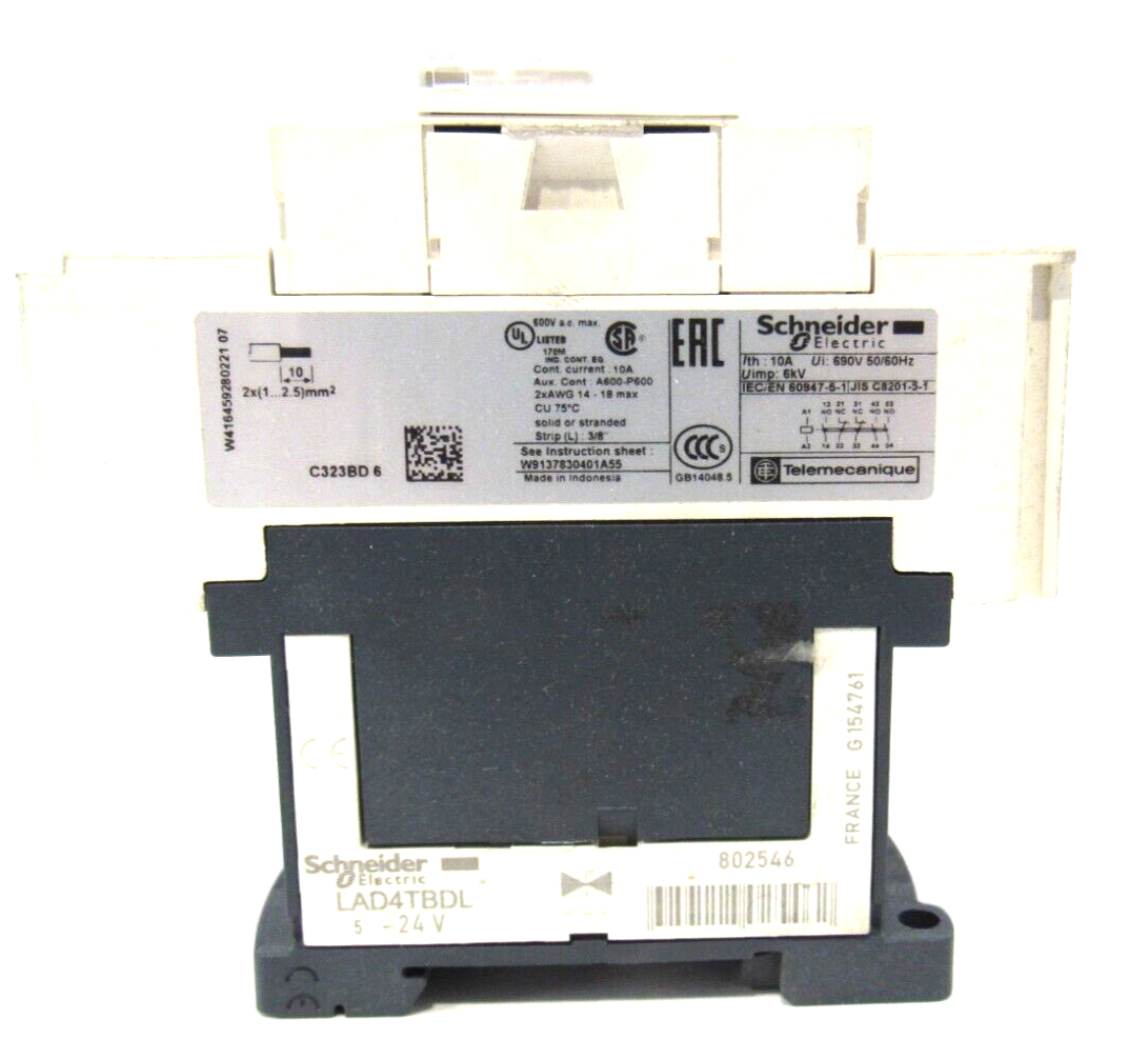 NEW SCHNEIDER ELECTRIC CAD323BD CONTROL RELAY - SB Industrial Supply, Inc.