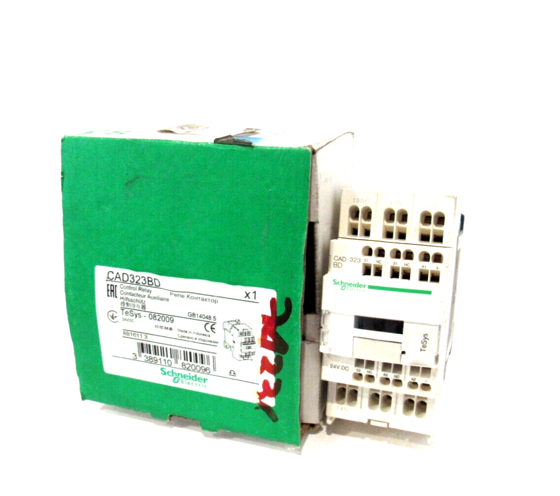 NEW SCHNEIDER ELECTRIC CAD323BD CONTROL RELAY - SB Industrial Supply, Inc.