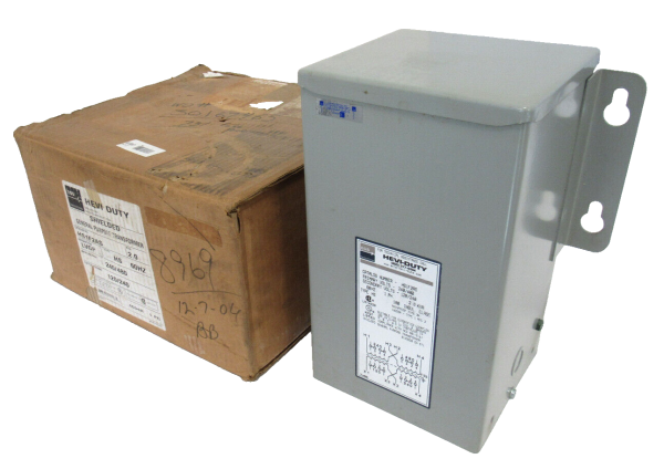 NEW SOLA HS1F2AS TRANSFORMER 240/480 VAC PRIMARY 120/240 VAC SECONDARY ...