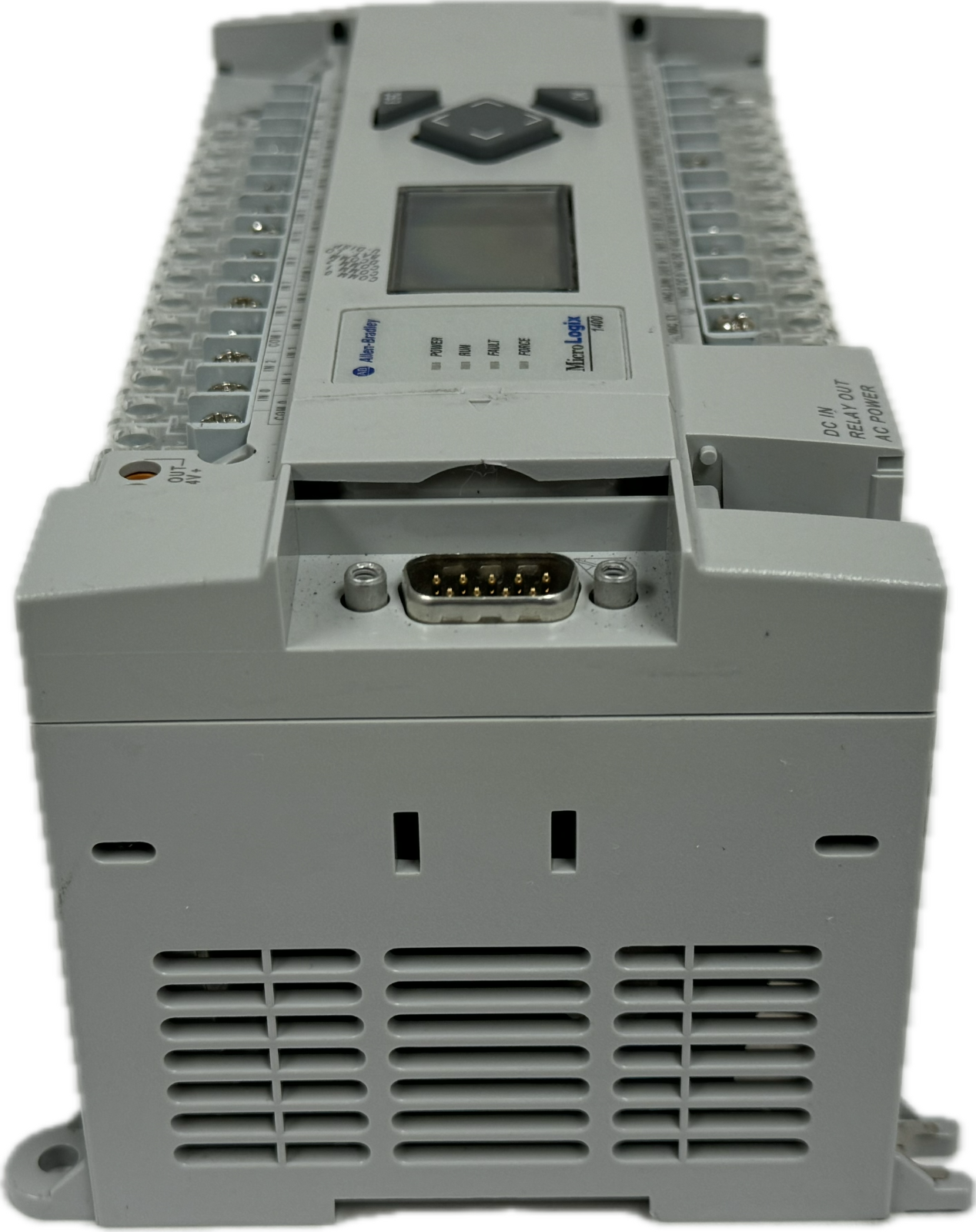 USED ALLEN BRADLEY 1766-L32BWA MICROLOGIX 1400 CONTROLLER SER. B FW: 14 ...