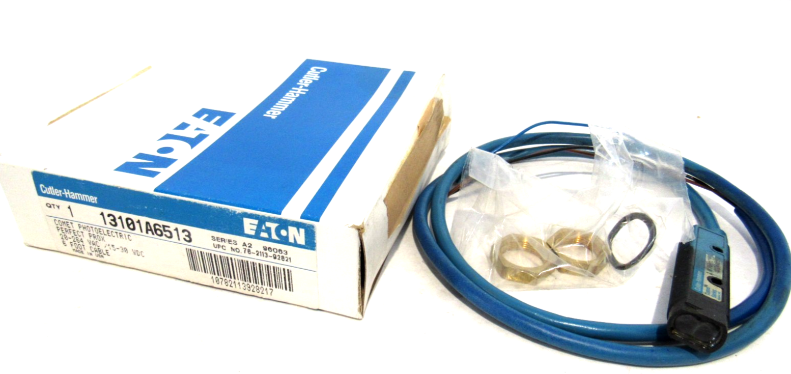 USED EATON CUTLER HAMMER 13101A6513 PHOTOELECTRIC SENSOR - SB ...