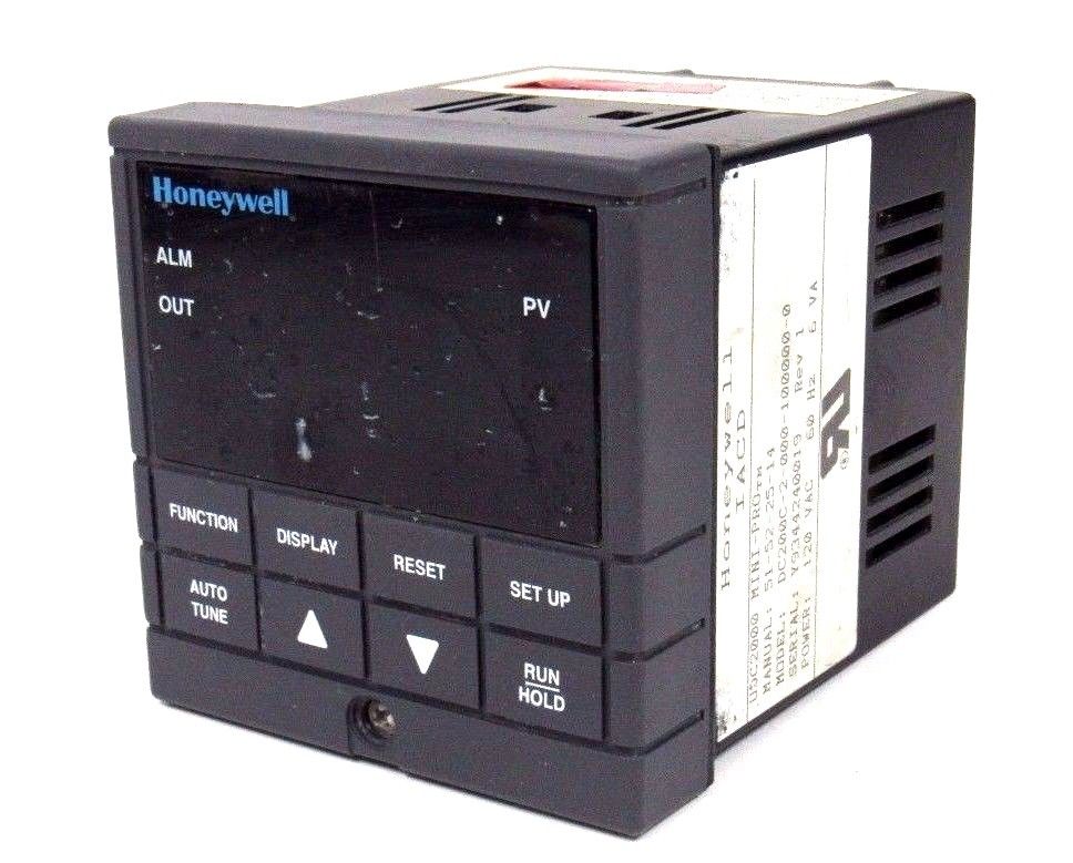 USED HONEYWELL DC200C-2-000-100000-0 TEMPERATURE CONTROLLER ...
