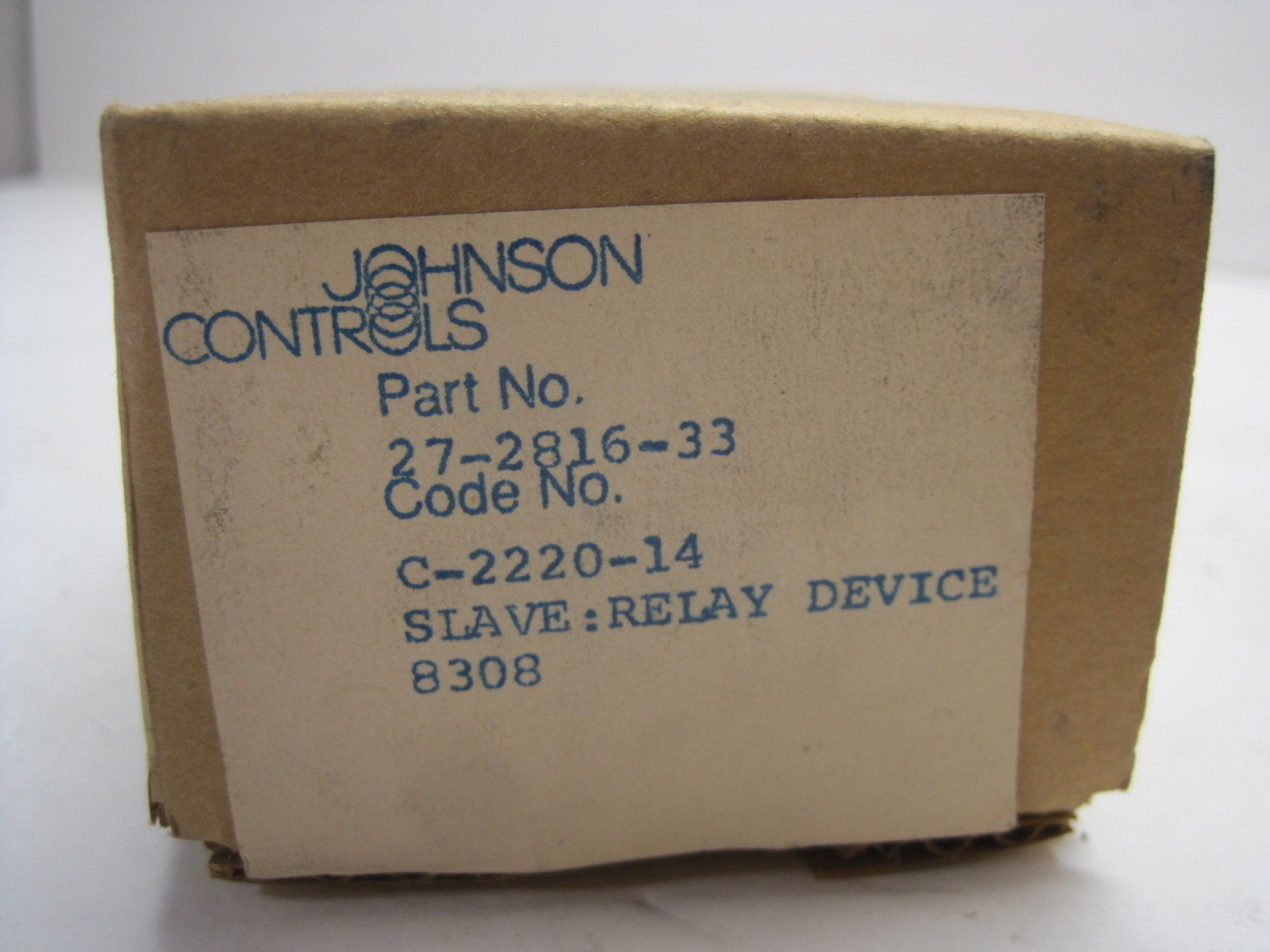 JOHNSON CONTROLS C-2220-14 SLAVE UNIT C222014 - SB Industrial Supply, Inc.