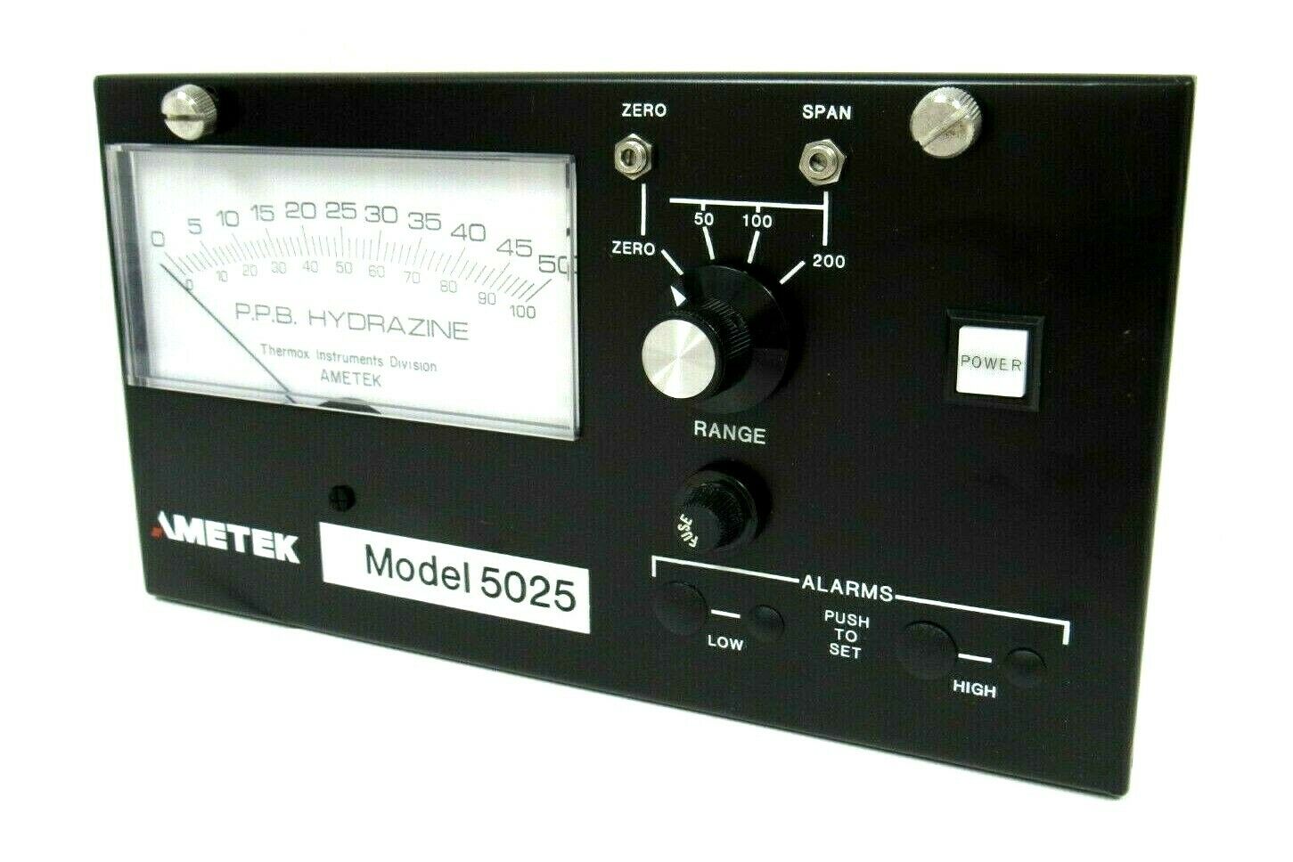 NEW AMETEK 5025 HYDRAZINE METER PANEL - SB Industrial Supply, Inc.