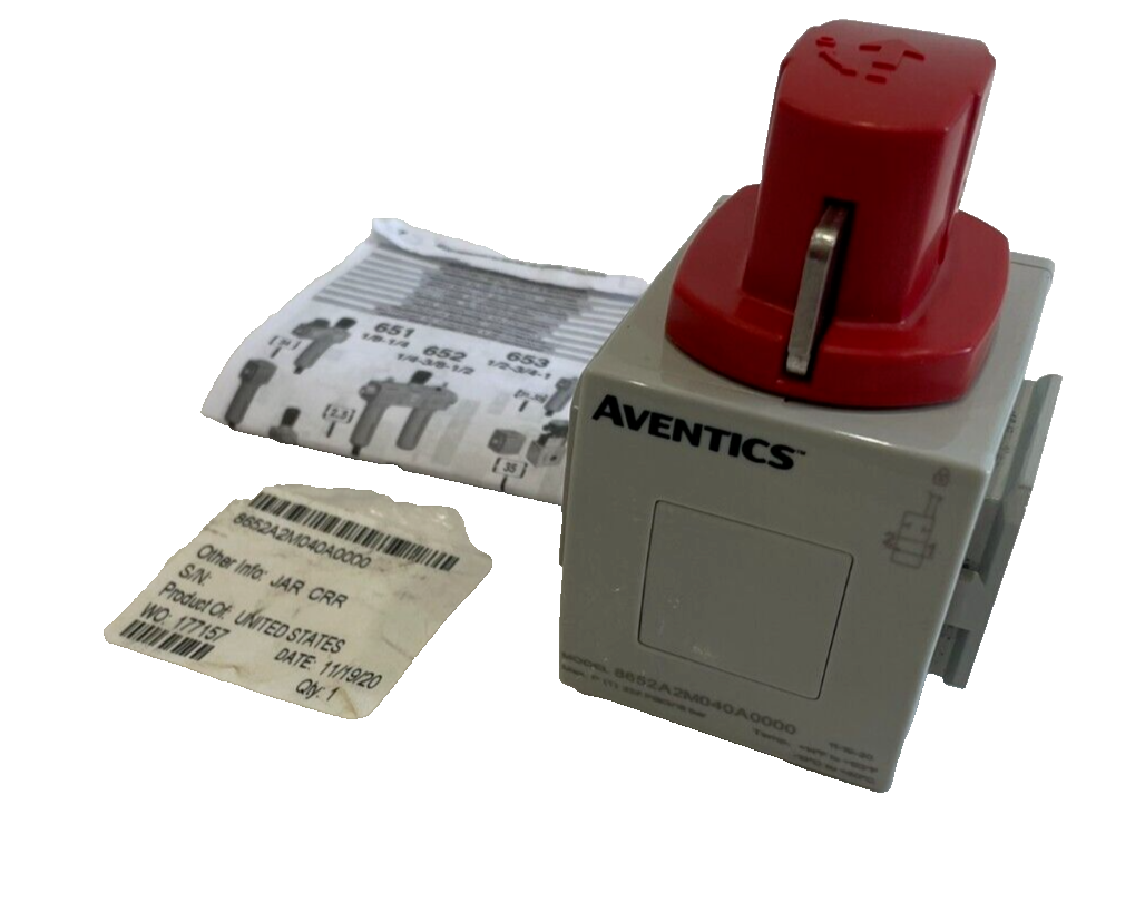 NEW AVENTICS 8652A2M040A0000 SHUT OFF ISOLATION VALVE - SB Industrial Supply, Inc.