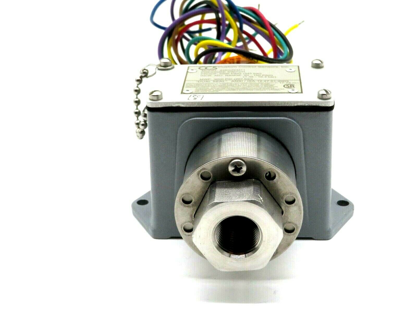 NEW CUSTOM CONTROL SENSORS 646GZEM11 DUAL SNAP PRESSURE TEMPERATURE ...