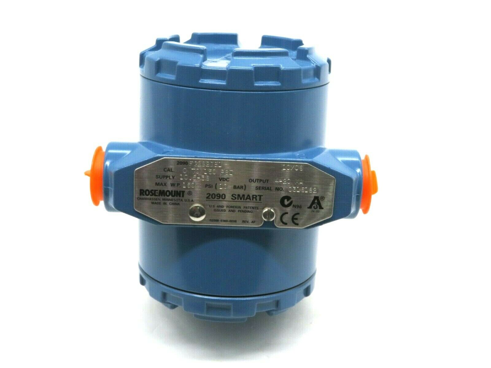 NEW EMERSON ROSEMOUNT 2090FG2S2DE1 TRANSMITTER 0-150 PSI - SB ...