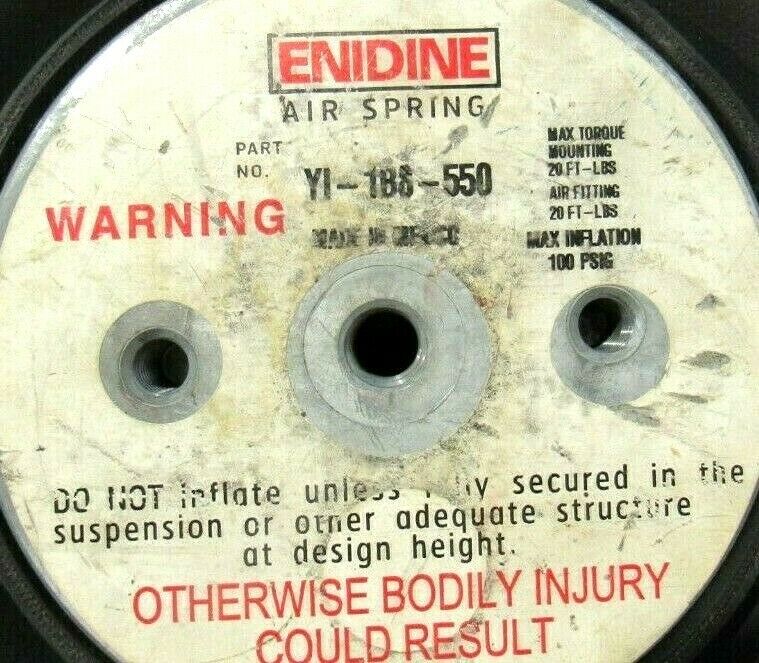NEW ENIDINE YI-1B8-550 AIR SPRING YI1B8550 - SB Industrial Supply, Inc.