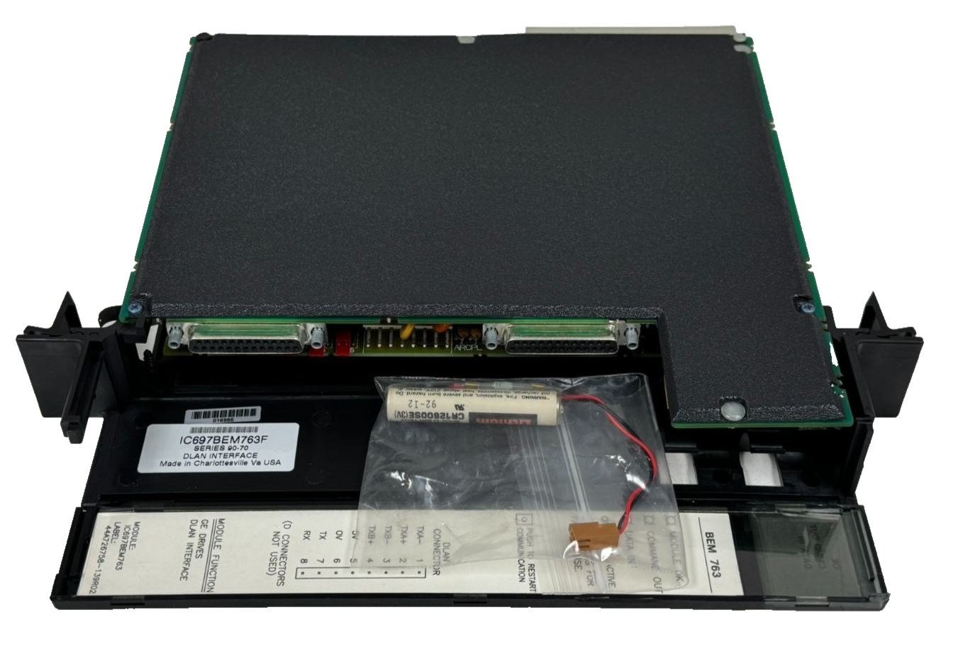 NEW GE FANUC IC697BEM763F DLAN INTERFACE CARD 90-70 IC697BEM763 - SB ...