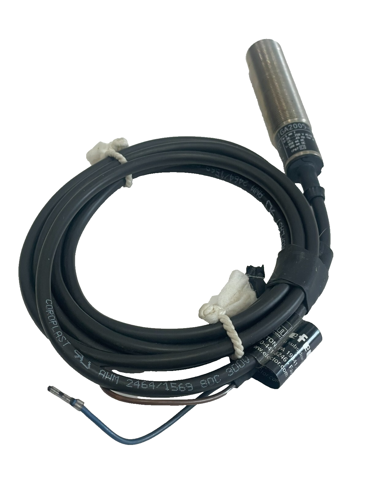 NEW IFM EFECTOR IG0327 IGA2005-BBOA PROXIMITY SENSOR IG0327 IGA2005BB0A ...