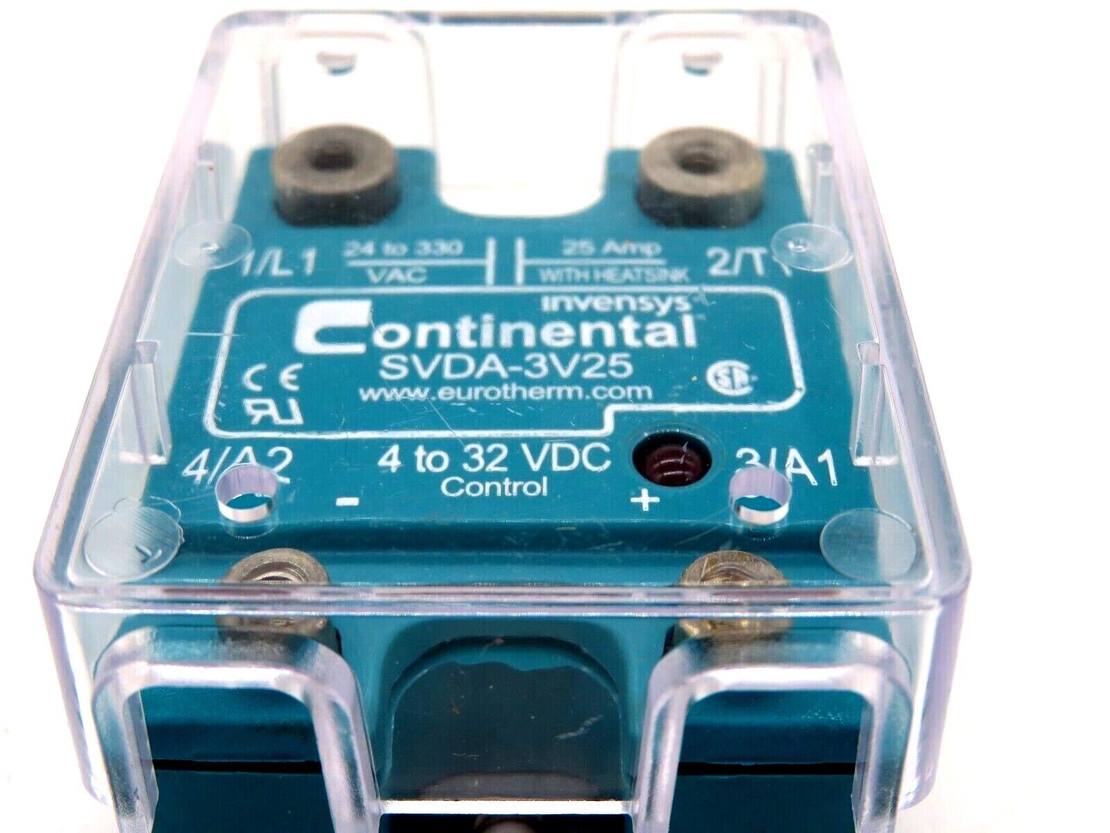 NEW INVENSYS CONTINENTAL INDUSTRIES SVDA-3V25 SOLID STATE RELAY ...