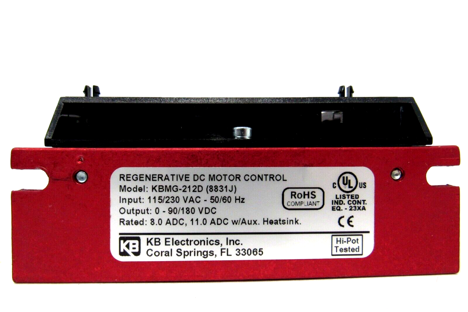 NEW KB ELECTRONICS KBMG-212D DC DRIVE 8831J KBMG212D - SB Industrial ...