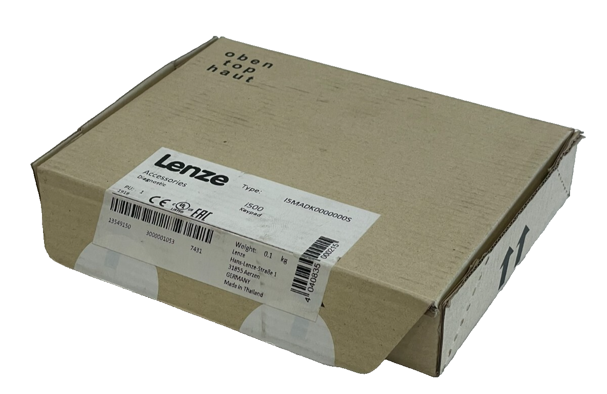 NEW LENZE I5MADK0000000S DIAGNOSTIC I500 KEYPAD MODULE - SB Industrial ...
