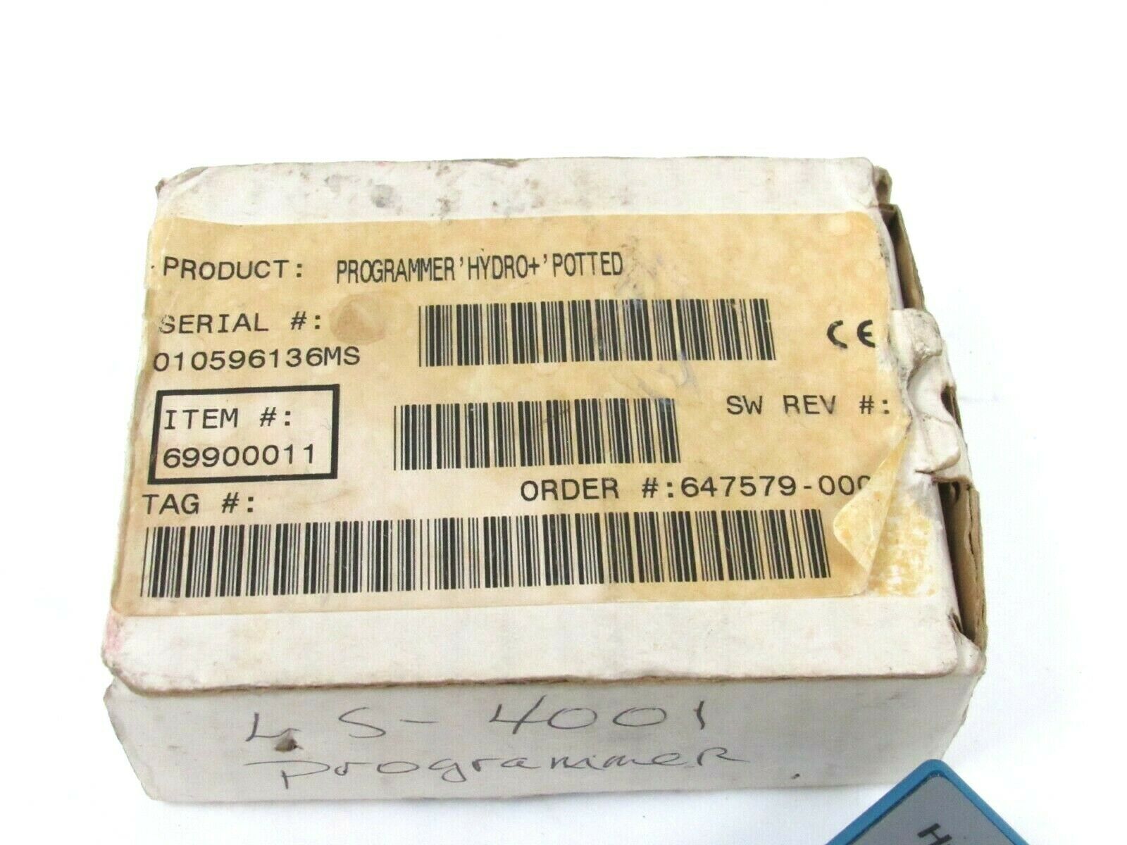 NEW MILLTRONICS 136-MS 69900011 HYDRORANGER PLUS HAND PROGRAMMER 136MS ...