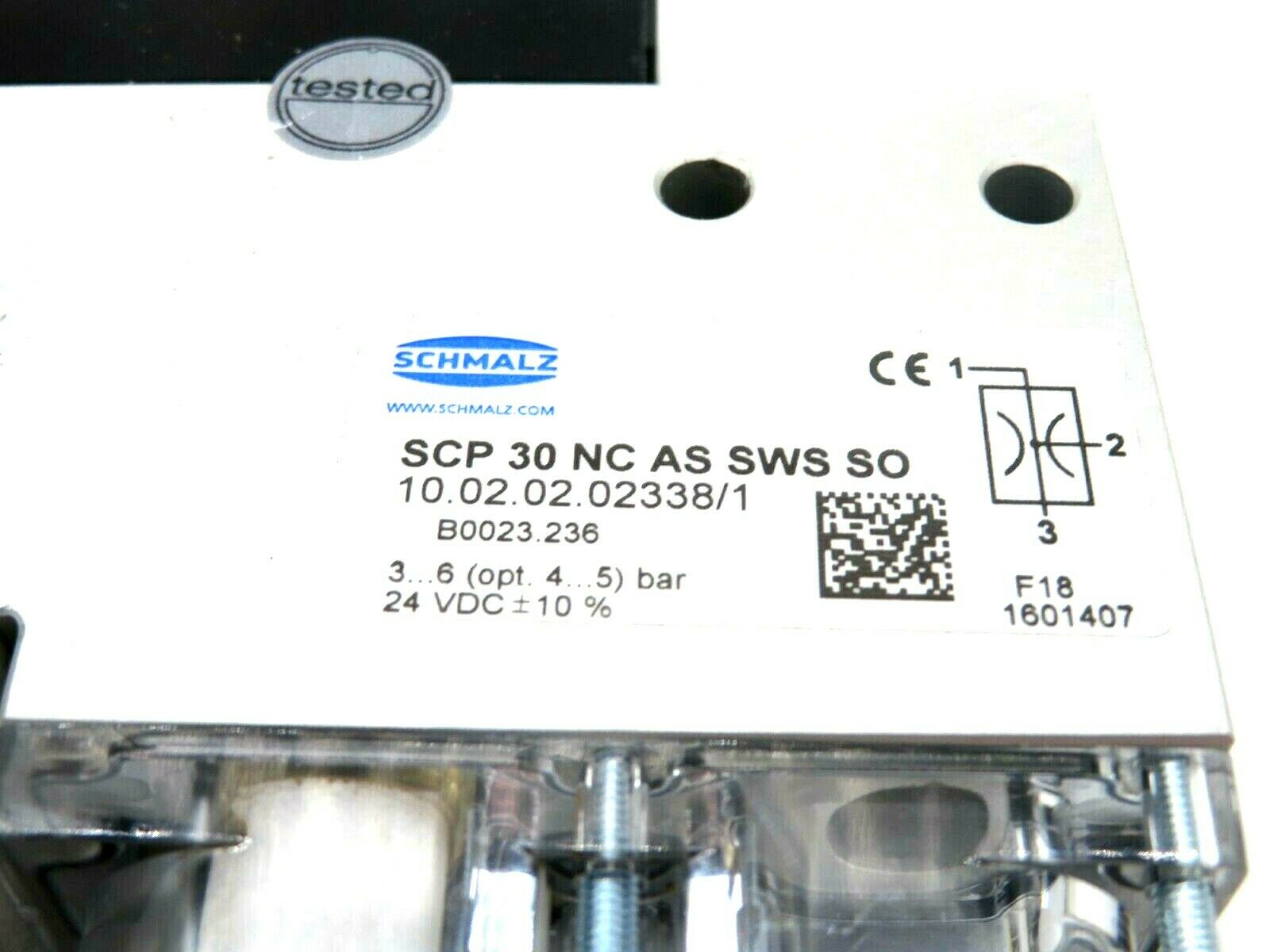 NEW SCHMALZ SCP-30-NC-AS-SWS-SO COMPACT EJECTOR SCP30NCAS SWSSO - SB ...