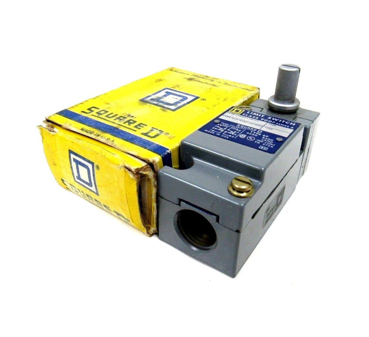 NEW SQUARE D 9007-C62B2 LIMIT SWITCH SERIES A 9007C62B2 - SB Industrial ...