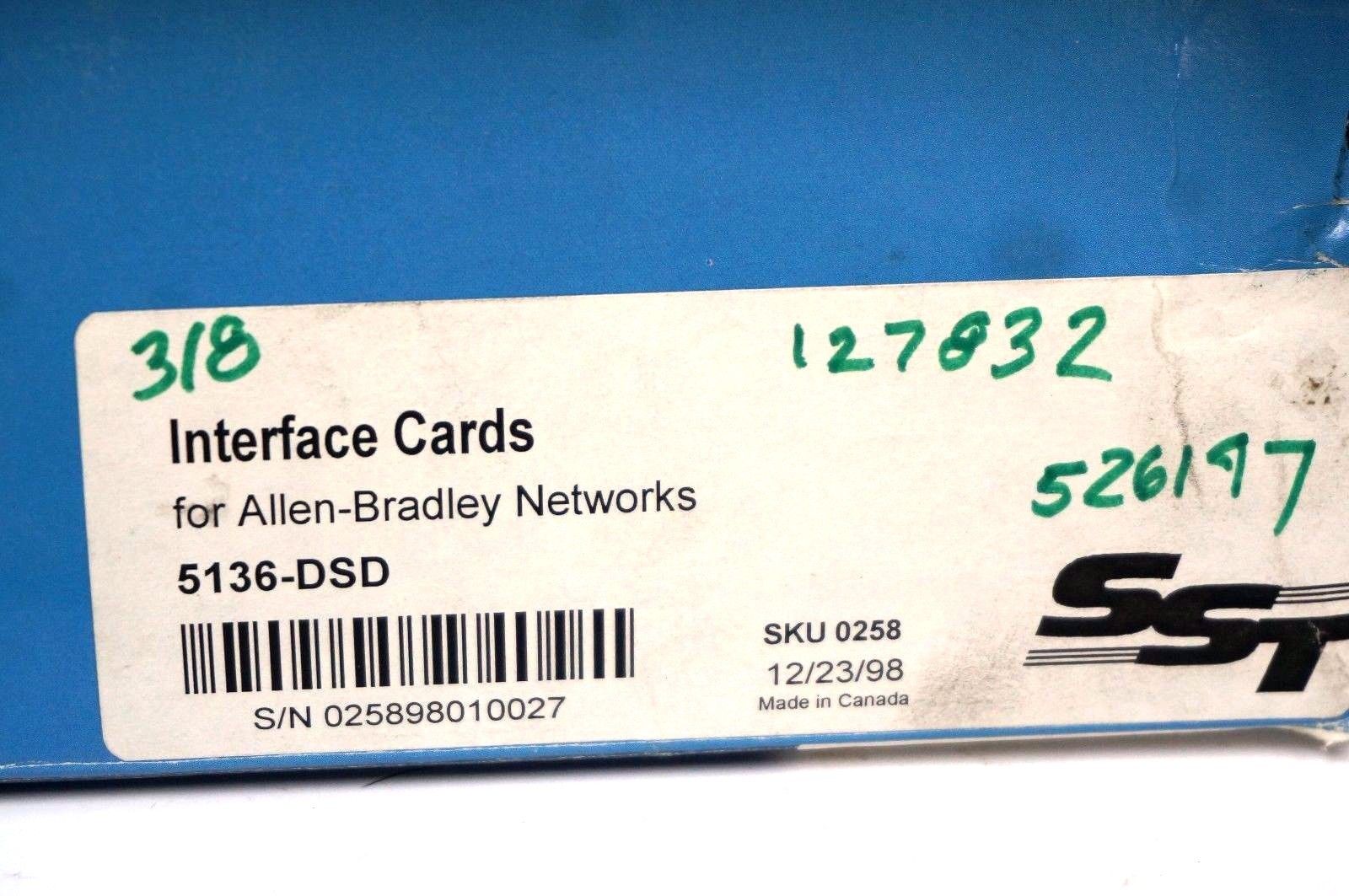 NEW SST 5136-DSD PC INTERFACE CARD 5136-DSD - SB Industrial Supply, Inc.